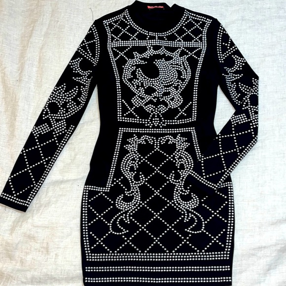 Dresses | Studded Mini Dress | Poshmark